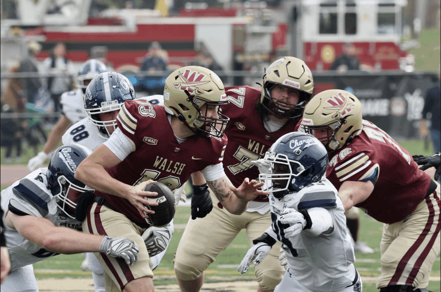 Football takes third-straight win of the season - Hillsdale Collegian
